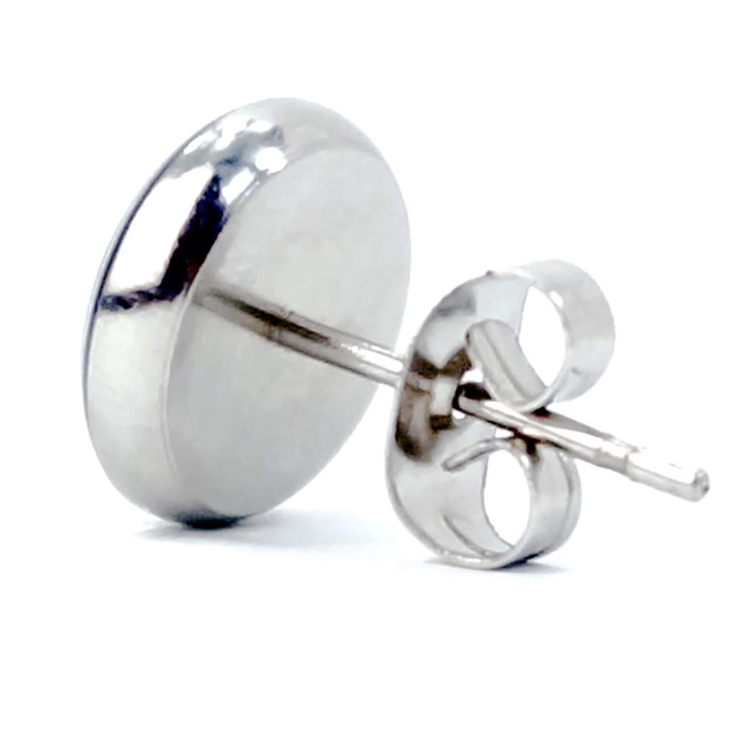 LilMents 10 Pairs Unisex Galaxy Universe Astronomy World Stainless Steel Stud Earrings (Best Sellers)