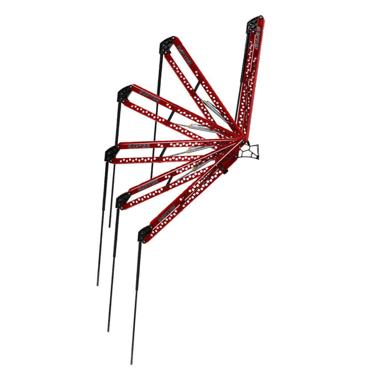 Minn Kota 1810622 Raptor Shallow Water Anchor with Active Anchoring, 8 ft, Red