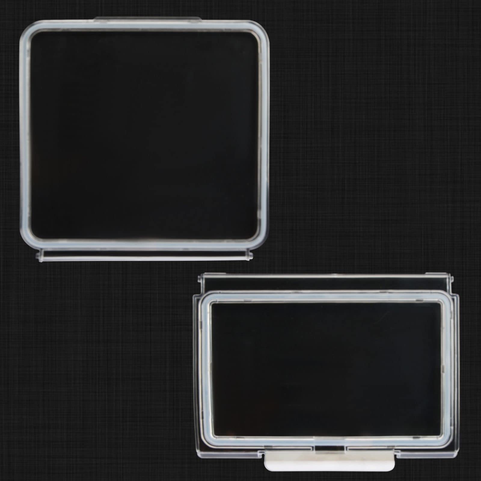 Saim Transparent Dog Food Storage Container Lid - Front Lid & Snack Warehouse Lid for 2020 Airtight Food Storage Container
