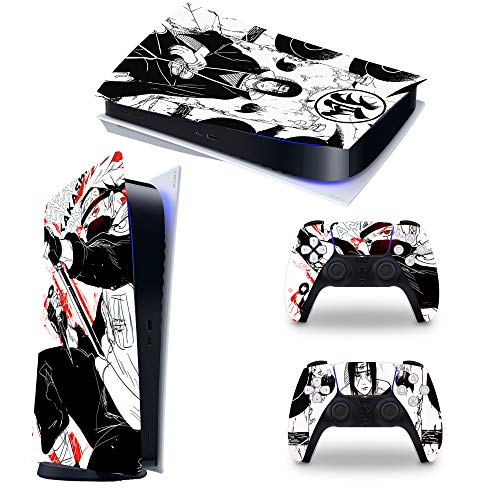Ninja Storm PS5 Digital Edition Whole Body Vinyl Skin Sticker Decal Cover for Playstation 5 Digital Edition System Console and Controllers