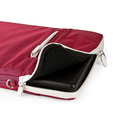 Universal Padded Crossbody Messenger Laptop Tablet Sleeve Bag for 12 inch ASUS ZenBook 13; Acer Chromebook Spin 713; HP Elite Dragonfly