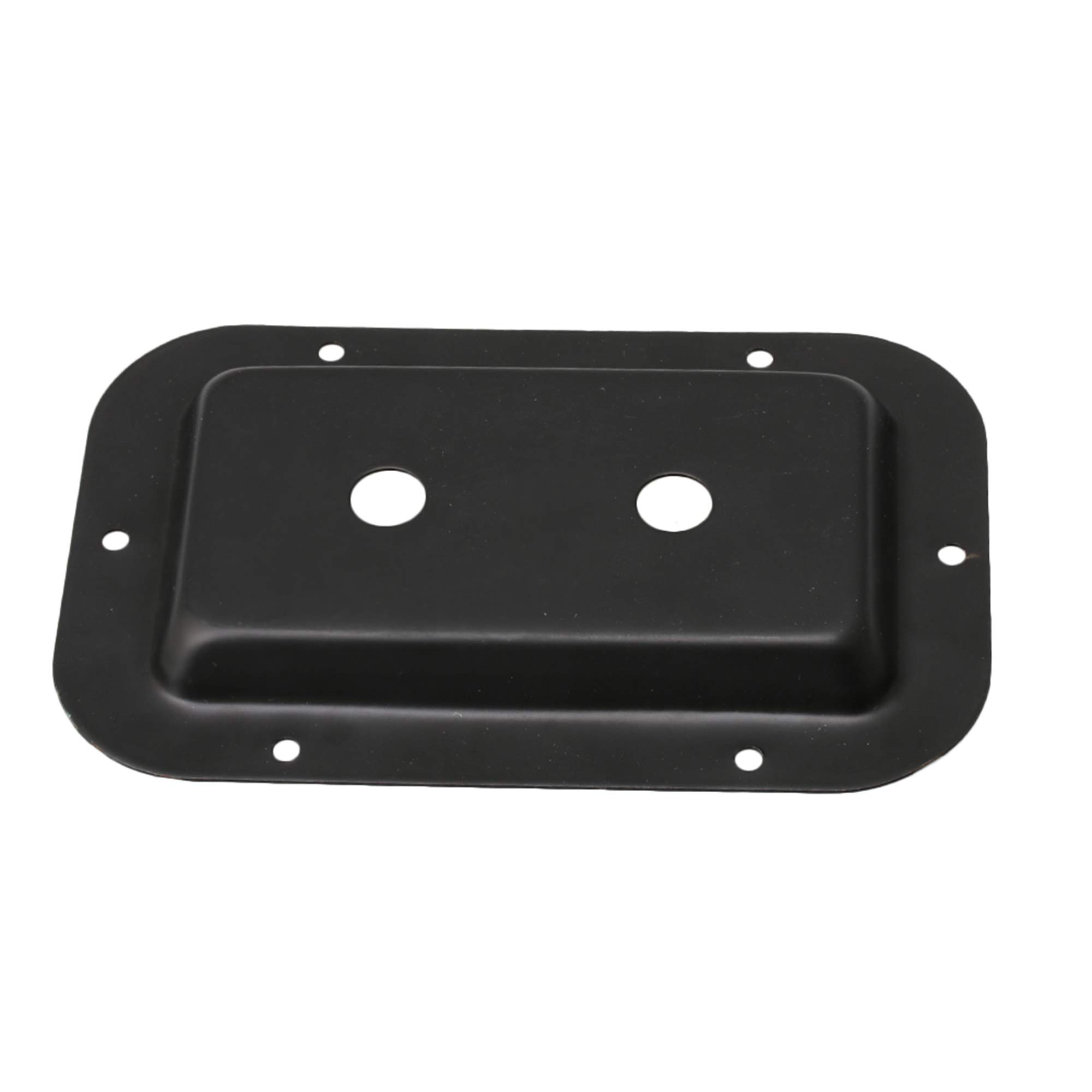 logyues 1/4" Steel Headphone Jack Plate Socket Clip for Speaker Cabinets Black