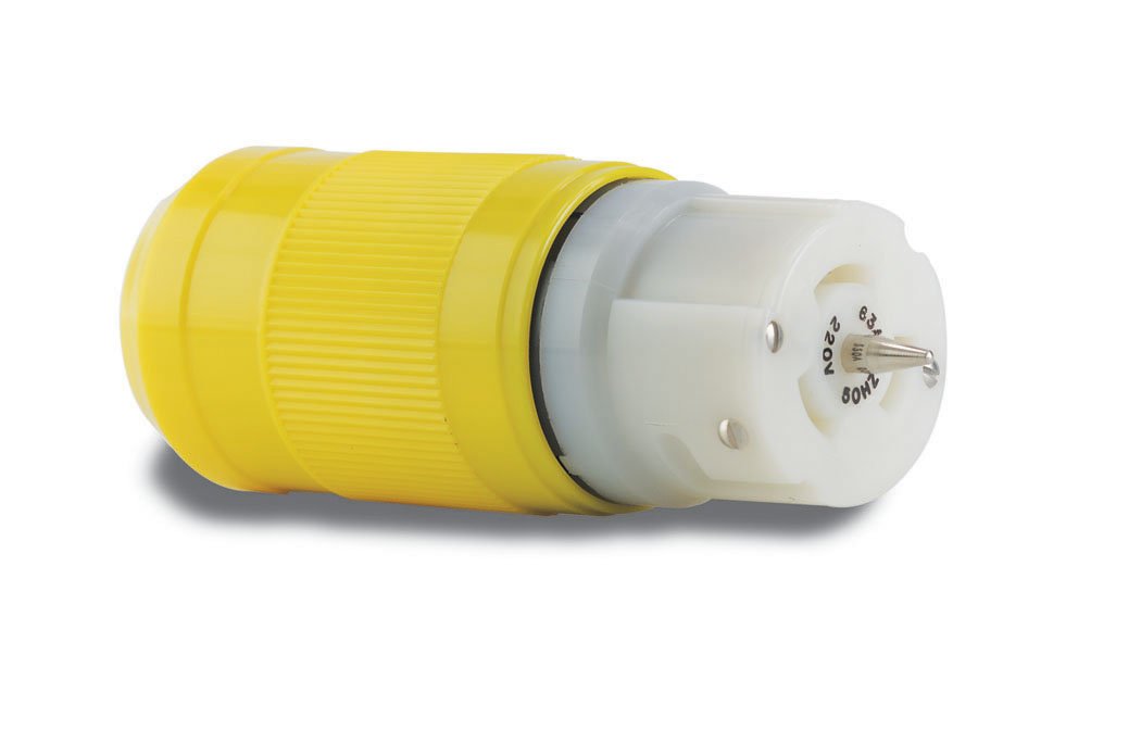 Marinco 6401CRCX Female Connector, 63A 230V 3 Wire