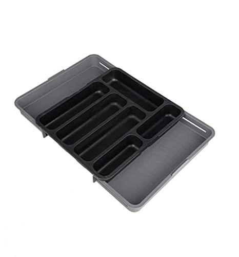 Silverware Drawer Organizer,Adjustable Flatware Holder