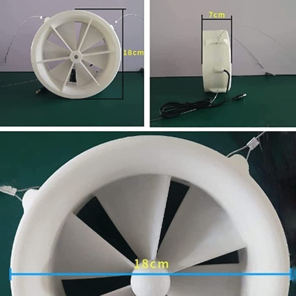 Mdxtog Outdoor Generator Manual USB Charger Wind Water Dual Purpose Turbine Generator 12V Household Micro Power Generation Equipment