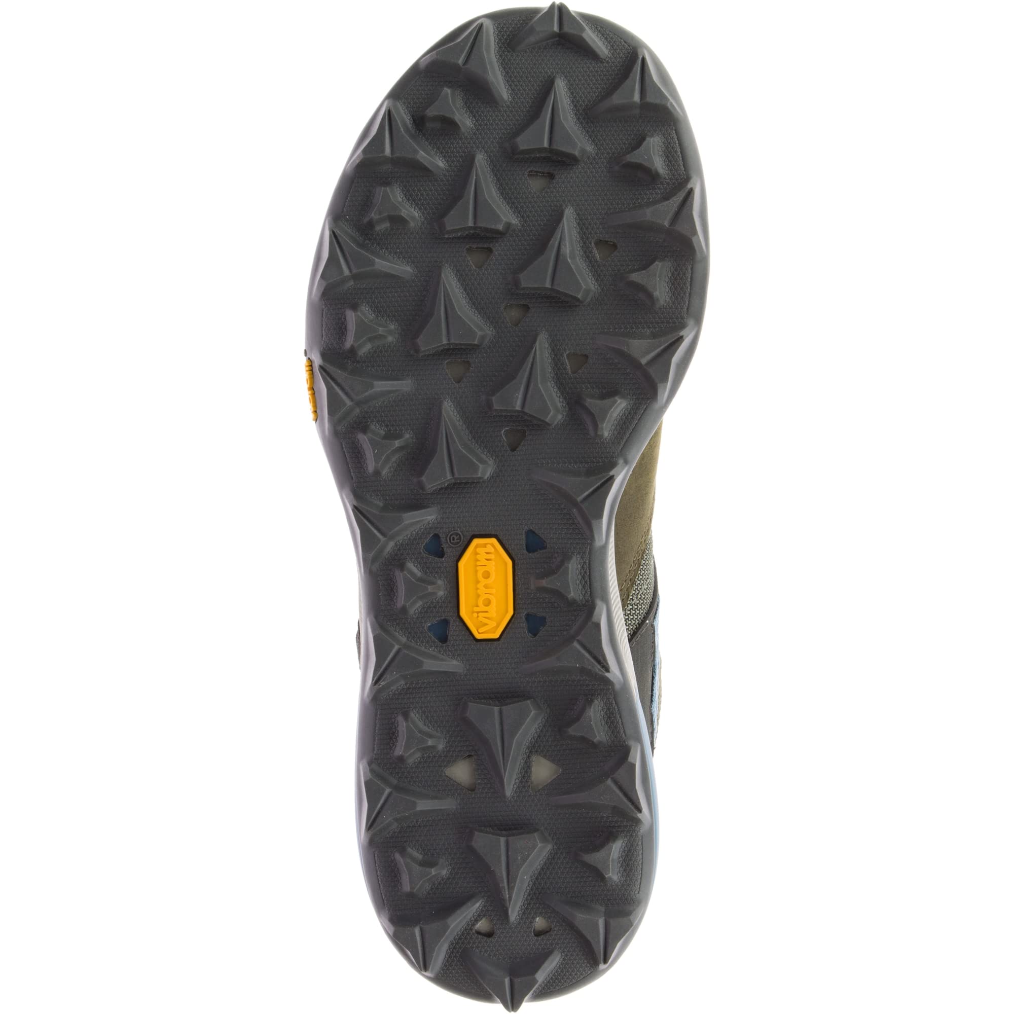 Merrell mens Zion Mid Wp Hiking Boot, Dark Olive, 8.5 US