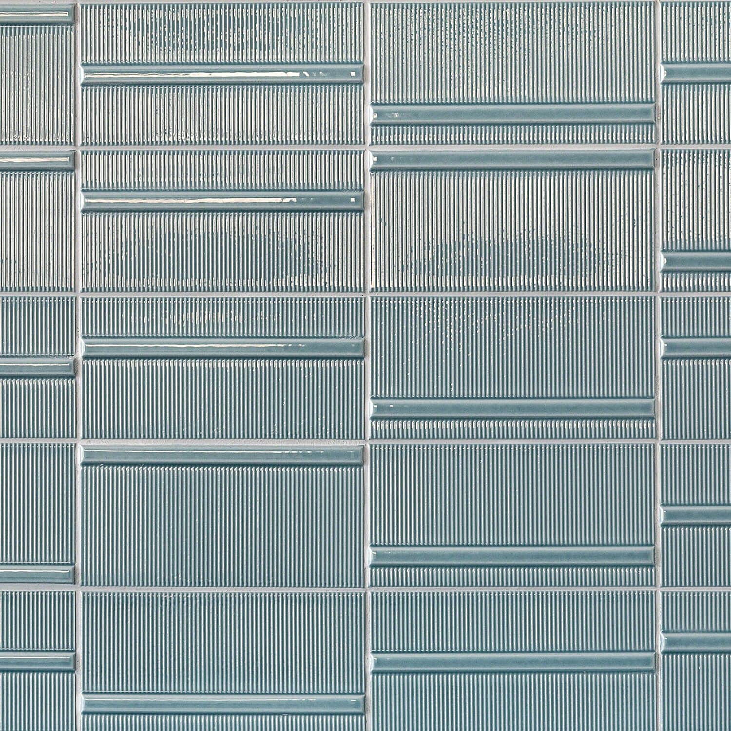 Magnitude Echo Blue 4 in. x 8 in. Polished Ceramic Subway Wall Tile (50 Pieces 10.76 sq. ft. / Case)