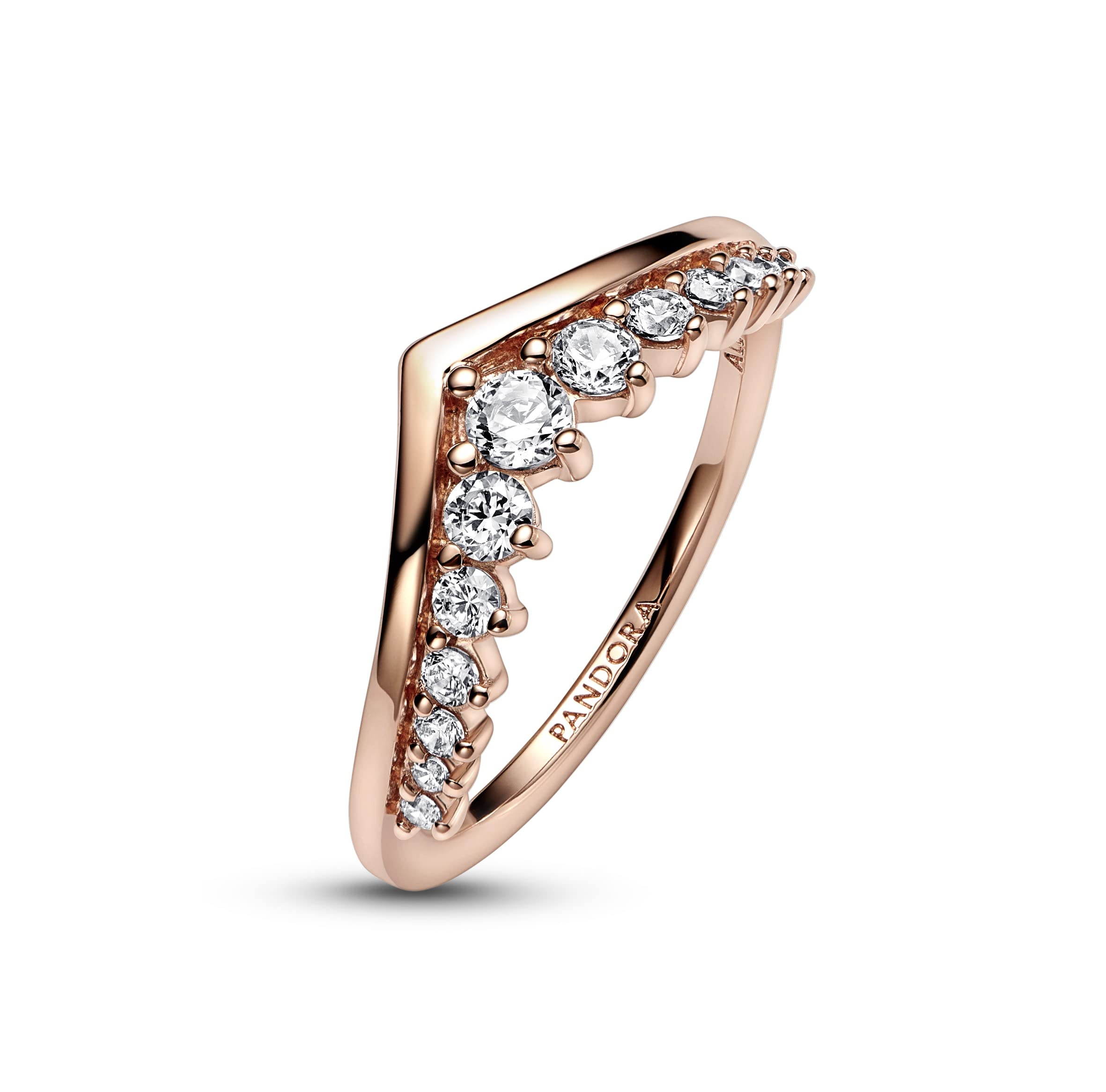 PANDORA Anillo Timeless 182320C01-54 Deseo pavé