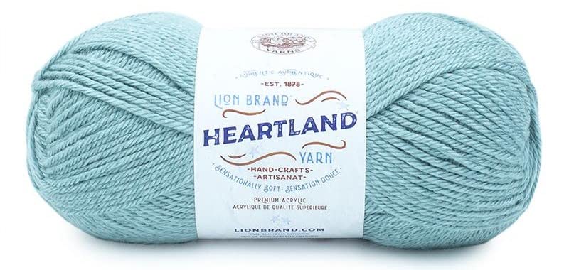 Lion Brand Yarn - Heartland - 6 Skein Assortment with Needle Gauge (Mix 4)
