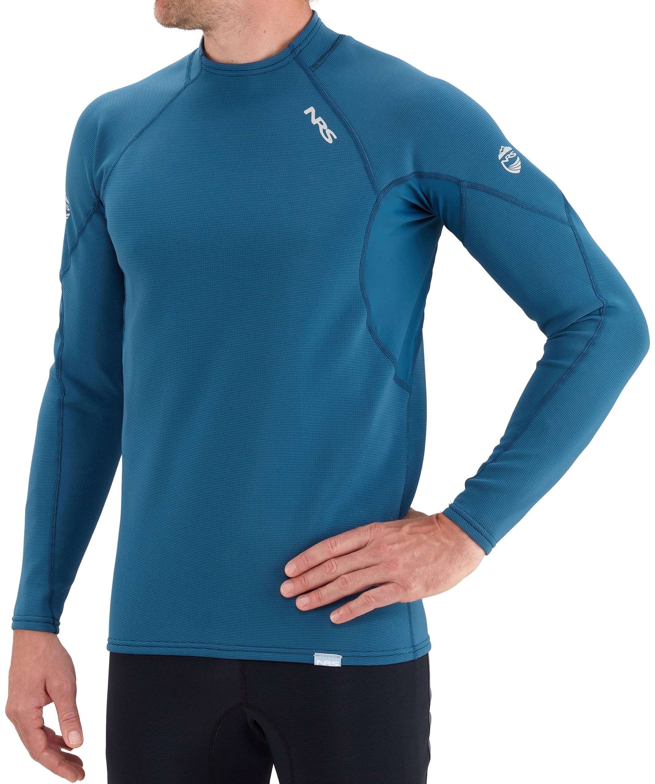 NRS Men's HydroSkin 0.5 Long-Sleeve Neoprene Shirt - for Kayaking, Canoeing, Rafting, Paddling