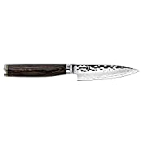 Shun Cutlery Premier 5-Piece Starter Block Set, Kitchen Knife, Knife Block Set, Includes 8β Chef's Knife, 4β Paring Knife, 5.6β Utility Knife, & Honing Steel, Handcrafted Japanese Kitchen Knives