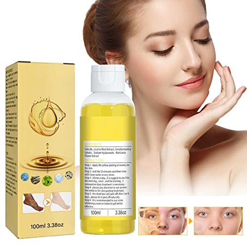That's It Yellow Exfoliating Oil Brightens Skin Tone Moisturizes Whitens And Beautifies Skin 100ml Instant Eye Firm