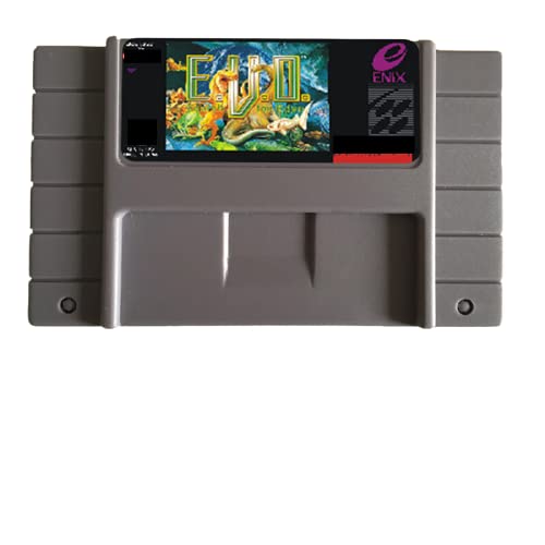 Royal Retro EVO-Search for Eden 16 bit Big Gray Super Game Card-(NTSC USA Shell)