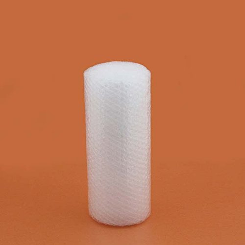 LOMENTICS12" By 10 Ft Perforated Small Clear Bubble Cushioning Wrap Roll (3/16")
