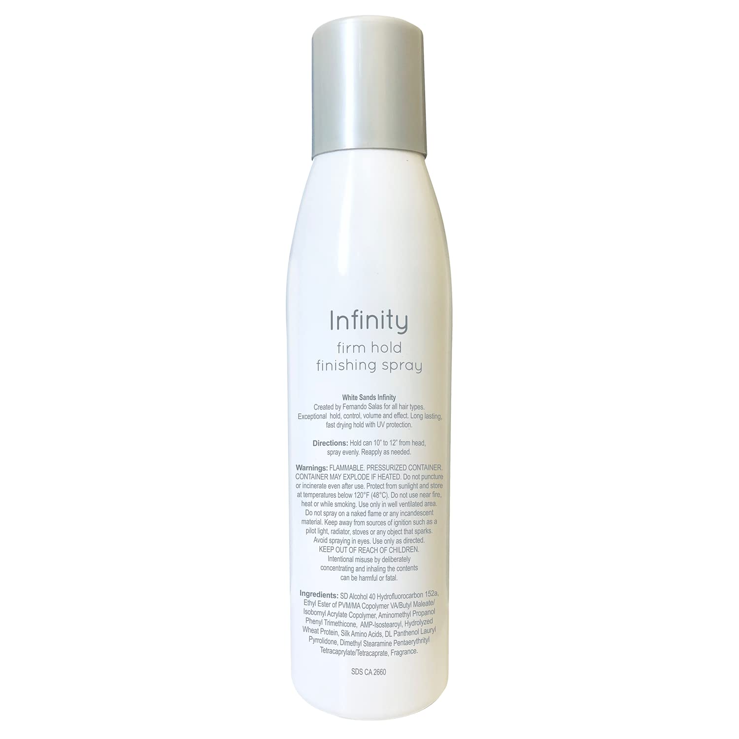 White Sands Infinity Hair Spray Flexible Firm Hold