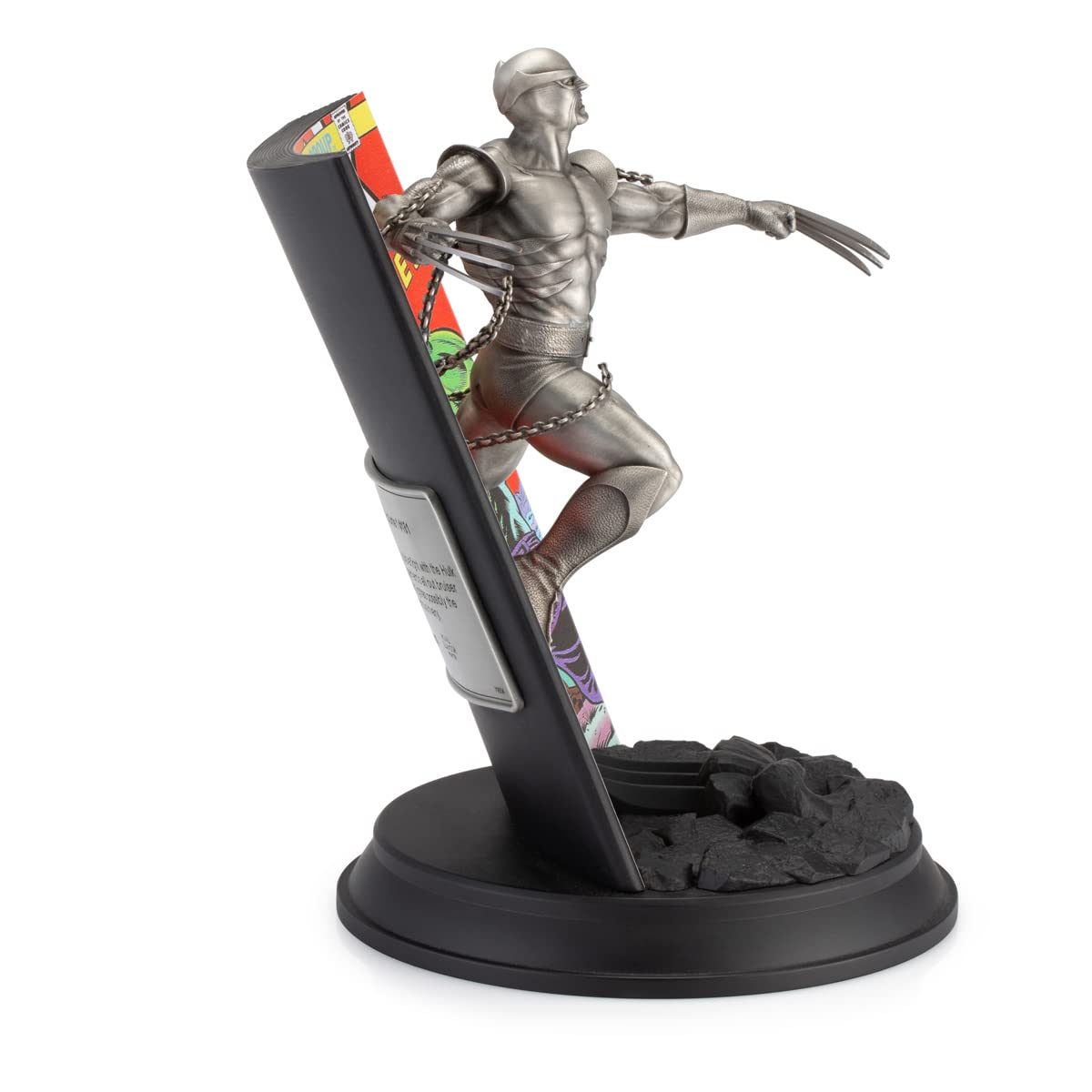 Royal Selangor Limited Edition Wolverine The Incredible Hulk Volume 1#181 Pewter Statue - Licensed Marvel Figurine/Collectible