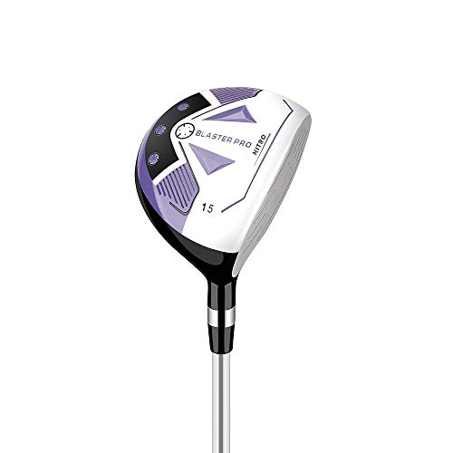 Nitro Blaster Pro Golf Set Ladies Right Handed, Silver/black