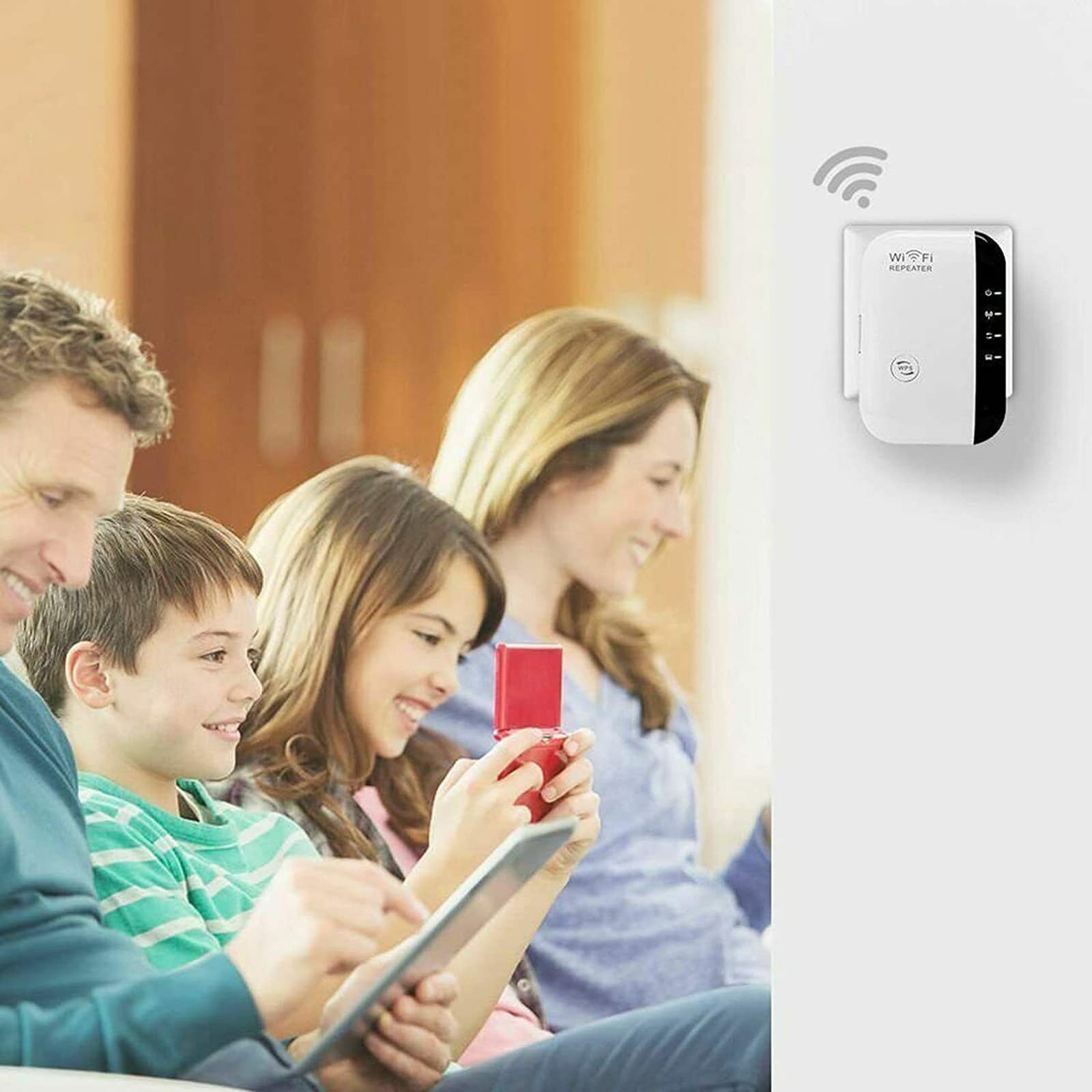 WiFi Extender, 2022 WiFi Extenders Signal Booster for Home Office Outdoor, Wireless Internet Repeater Up to 3000sq.ft, Portable WiFi Range Extender, Long Range Amplifier with Alexa