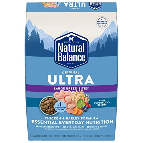 Natural Balance Original Ultra Large Breed Bites Formula Chicken & Barley Dry Dog Food 30-lb Bag