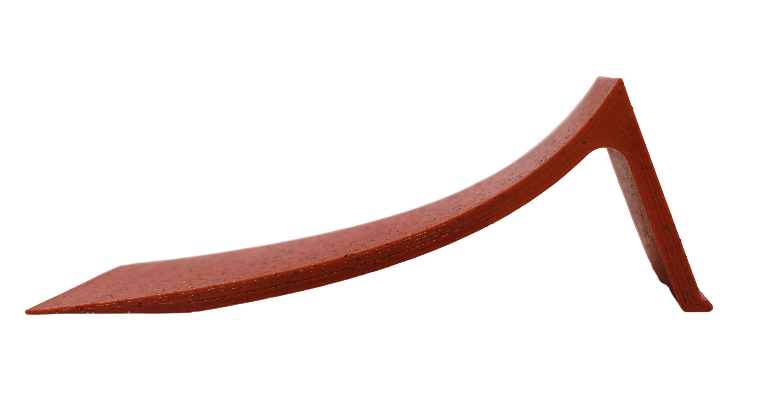 Teak Tuning Fingerboard Poly Launch Kicker Ramp - 4.5" Long, 3" Wide, 1.5" Tall - Fingerboard Obstacle in Lava Flow Colorway