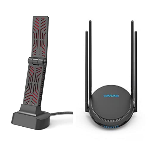 WiFi6 USB Adapter+WiFi 6 AX1800 Wireless Router