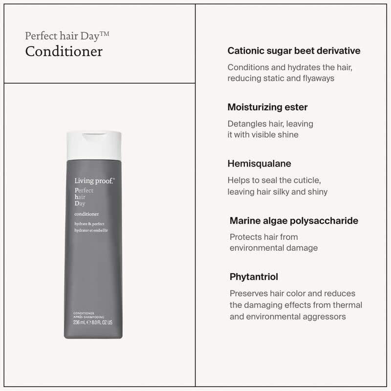 Living proof Perfect Hair Day Conditioner, Citrus, Multi, 8 Fl Oz