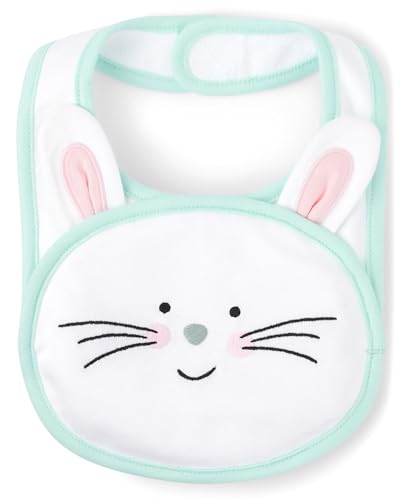 The Children's Place Baby and Newborn My First Holiday Seasonal, Bunny Bib, NO_Size