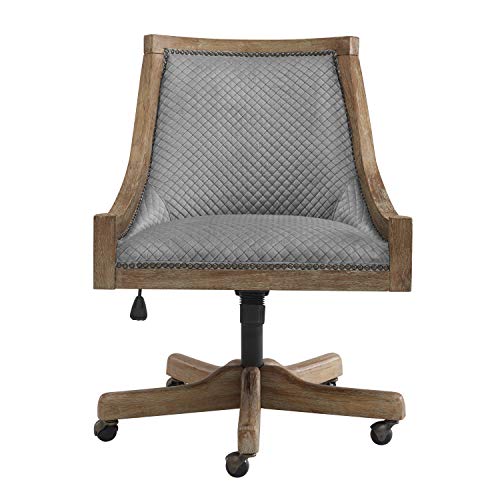 Linon Home Décor Office Chair, Gray Wash