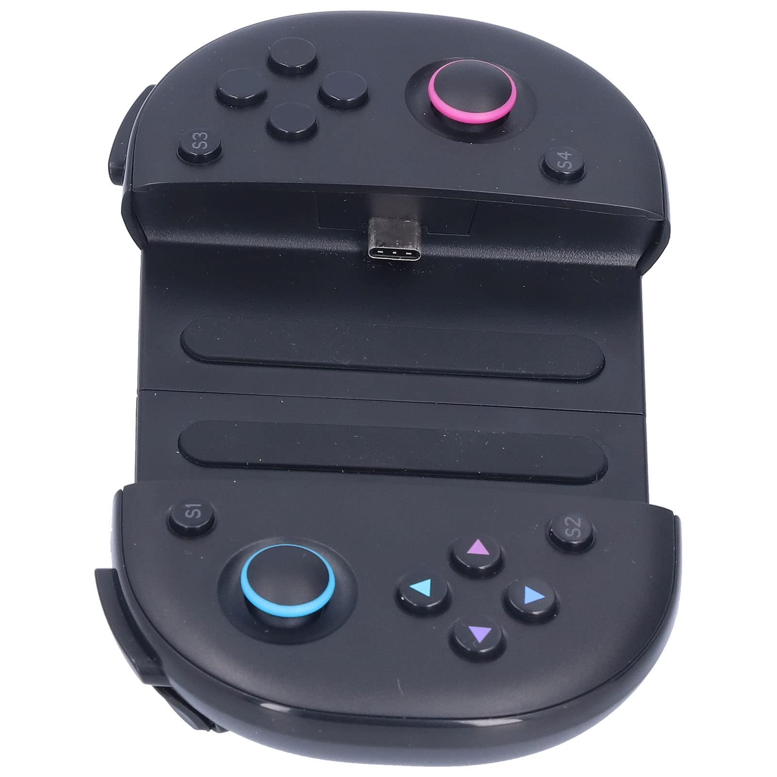 Mobile Game Controller Portable Mobile Game Controller 2 in 1 Mobile Game Controller Type‑C Version Gamepad for Android Mobile Game Controller