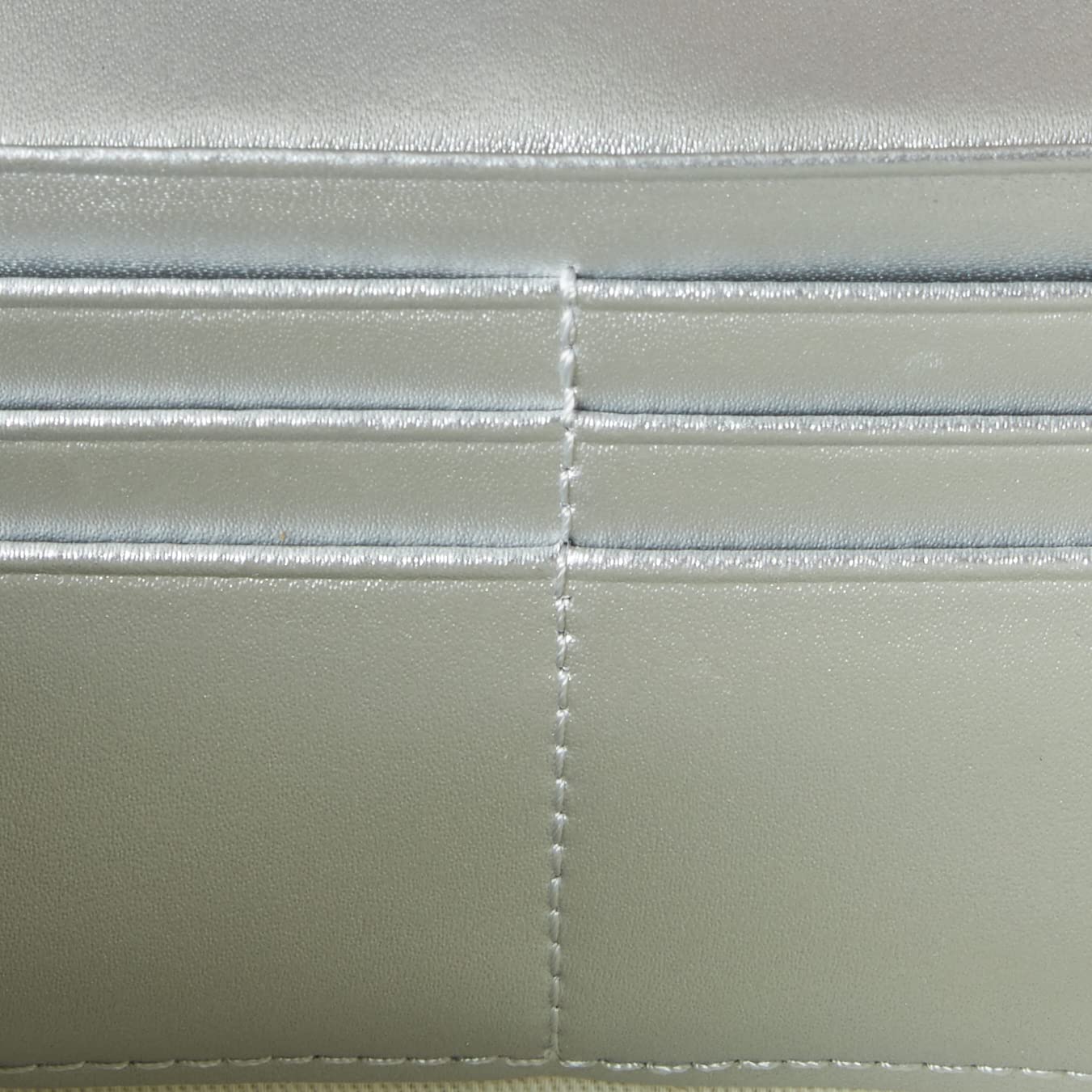 Ted Baker Wallet on a Chain, Silver