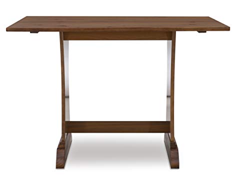 Linon Pine Breakfast Table and Bench Patrik Nook