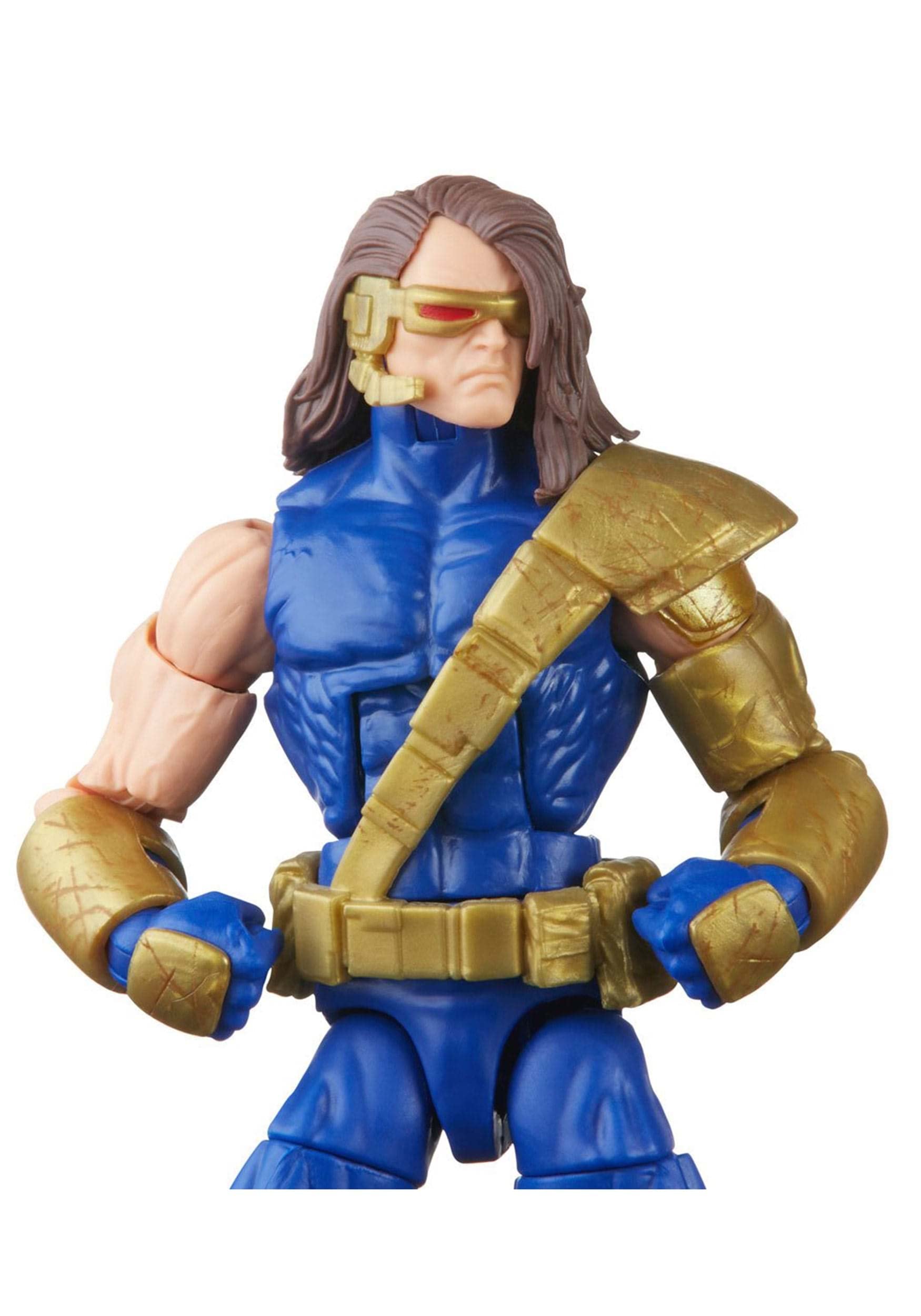 Marvel Hasbro Legends Series 6-inch Scale Action Figure Toy ’s Cyclops, Premium Design, 1 Figure, and 1 Build-A-Figure Part