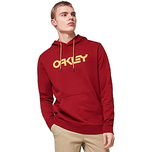 Oakley Men's B1B Pullover Hoodie 2.0, Iron Red, L