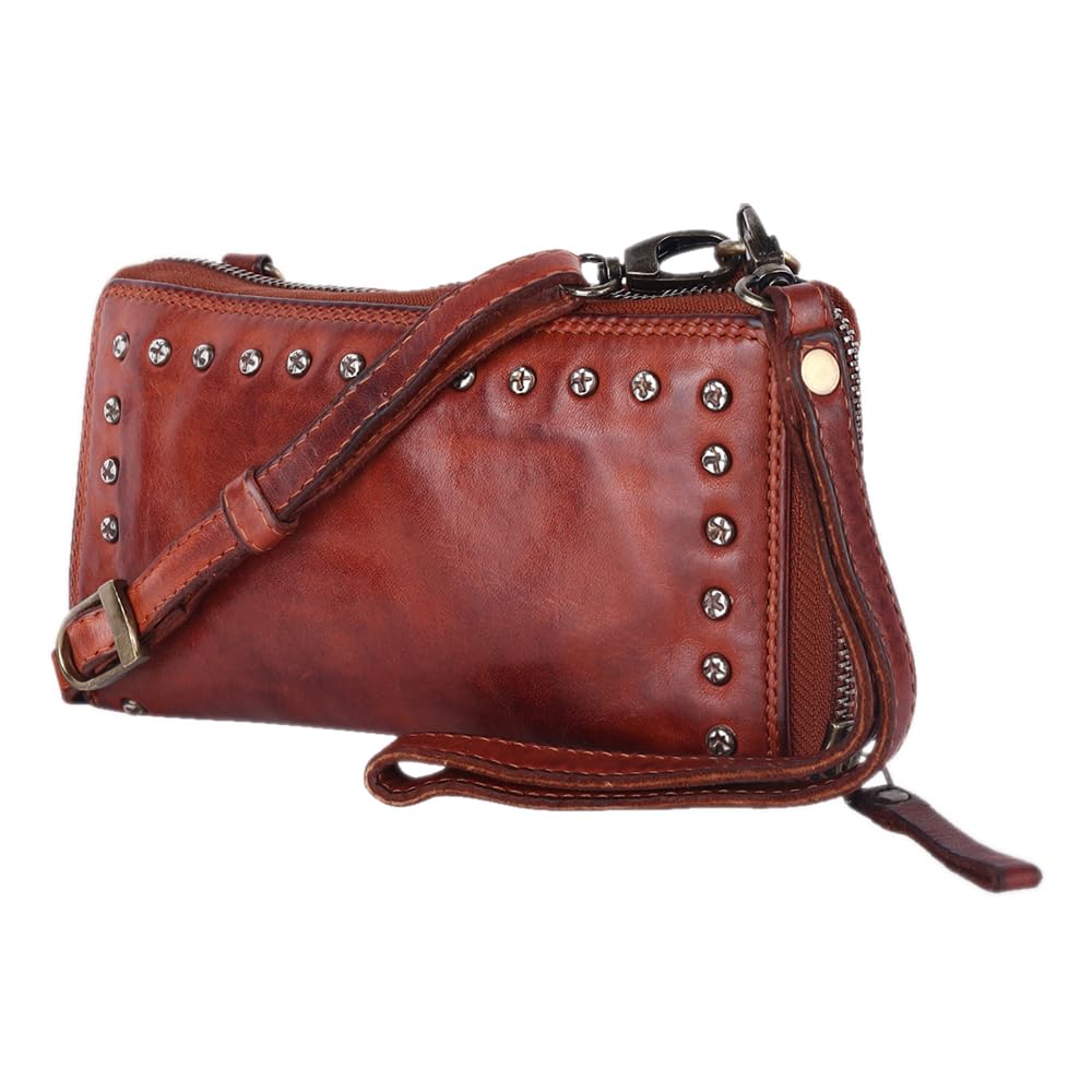 Spaghetti Western Full Grain Leather Wallet - SWC212CG | Wallet | Clutch | Leather Wallet| Clutch Purse| Leather Pouch | Leather Wallet for Women