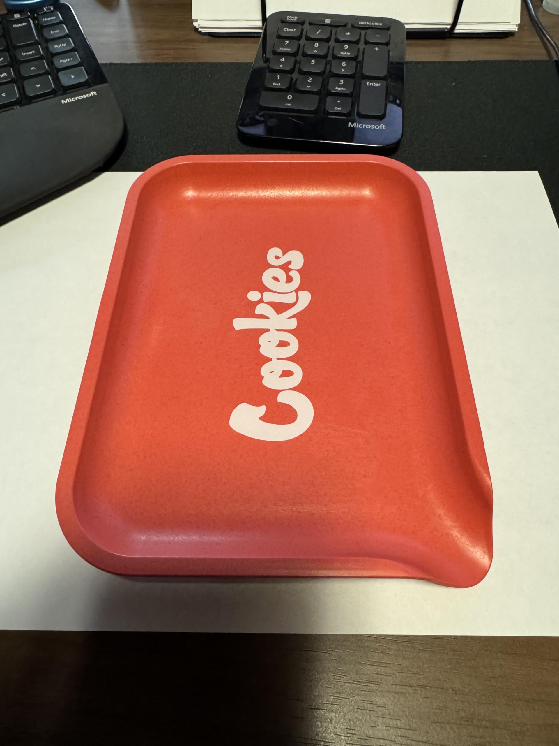 Santa Cruz Shredder x Cookies Tray - Smooth Rounded Edges, Spout for Easy Filling - Durable Design for Effortless Experience