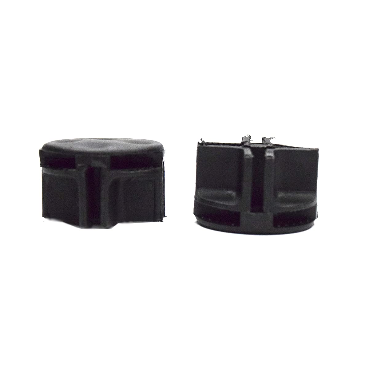 LIOOBO 20pcs Wire Cube Plastic connectors for Modular Organizer Closet and Wire Grid Cube Storage Shelving (Black)