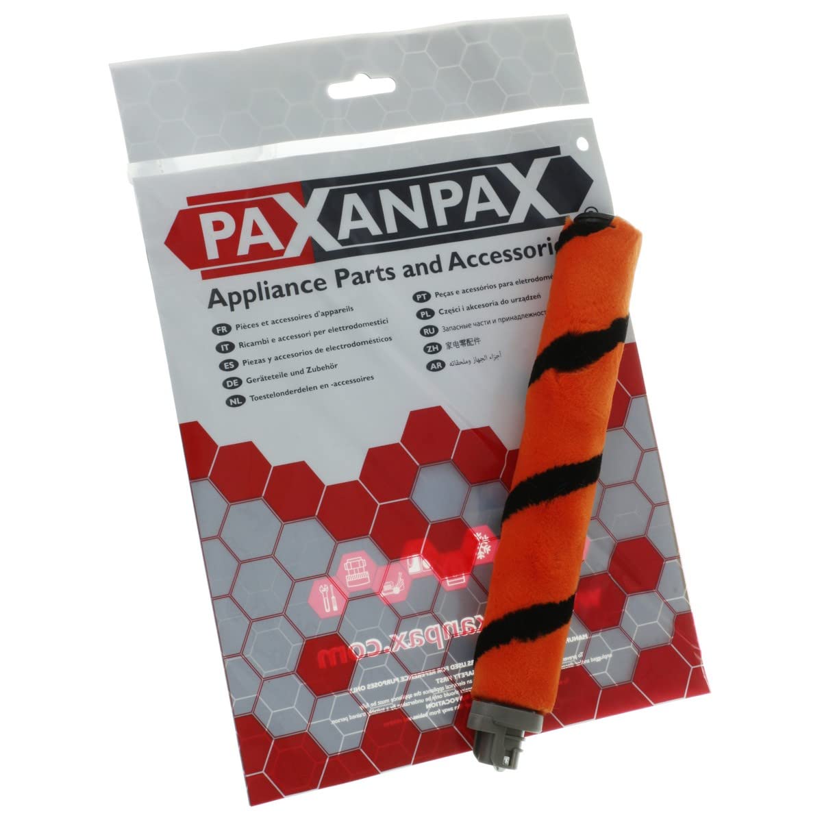 Paxanpax 10-SK-04 Soft Roller Brushbar for Shark HV390, IF130, IF200, IF250, IF260 Series Vacuum Cleaner, Plastic