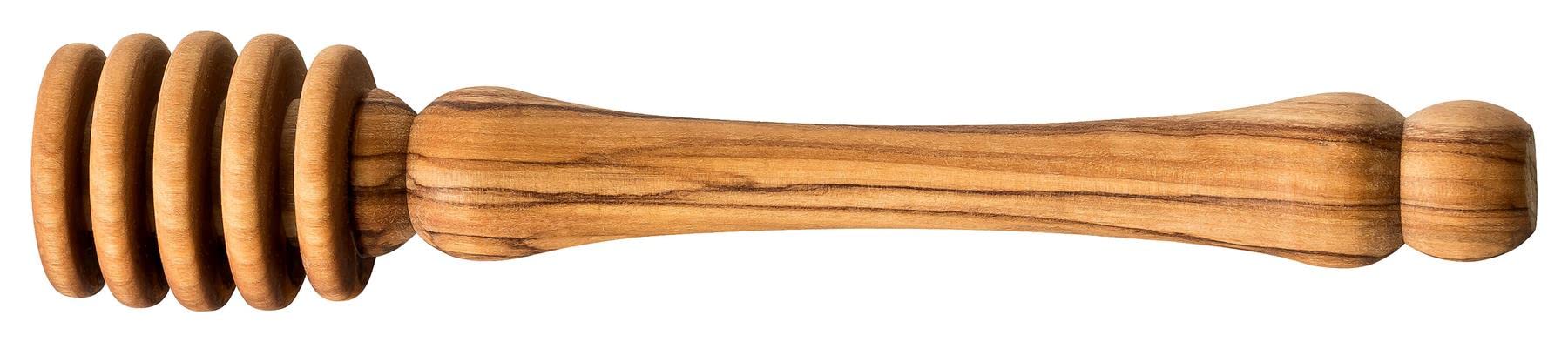 Olive Wood - Handmade Honey Holder/Honey Dipper made from Olive Wood in Bethlehem