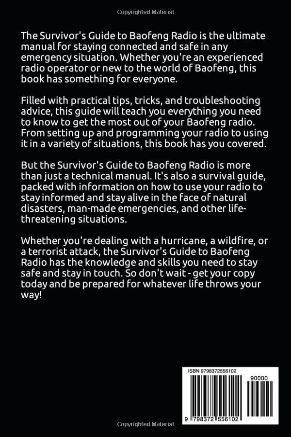 The Survivors Guide to Baofeng Radio