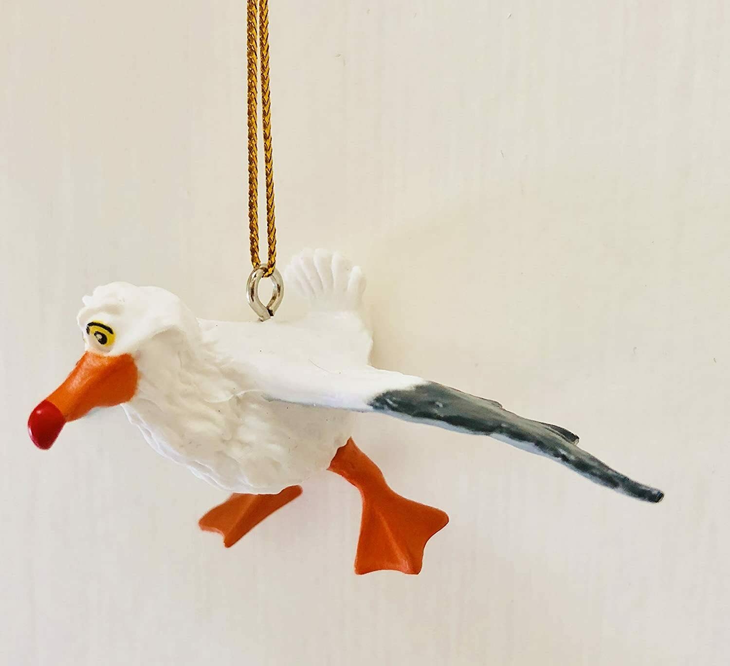 Little Mermaid 2.5" Scuttle Seagull Ornament Figure Figurine Charm PVC Ariel New