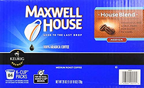 Maxwell House, House Blend Coffee (100 K-Cups)