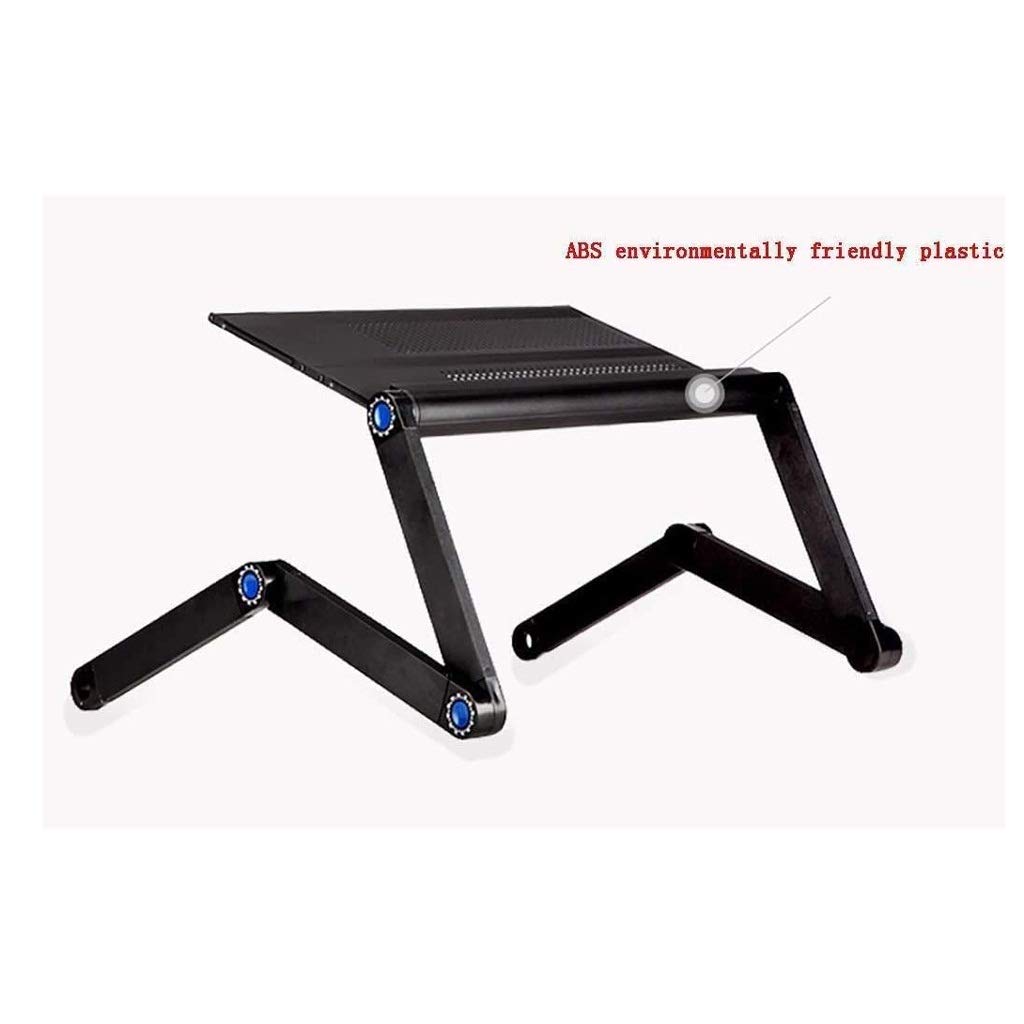 KXDTZ Portable Laptop Stand, Bed Folding Computer Desk Ideal for Men and Women Students Computer Aluminum Stands