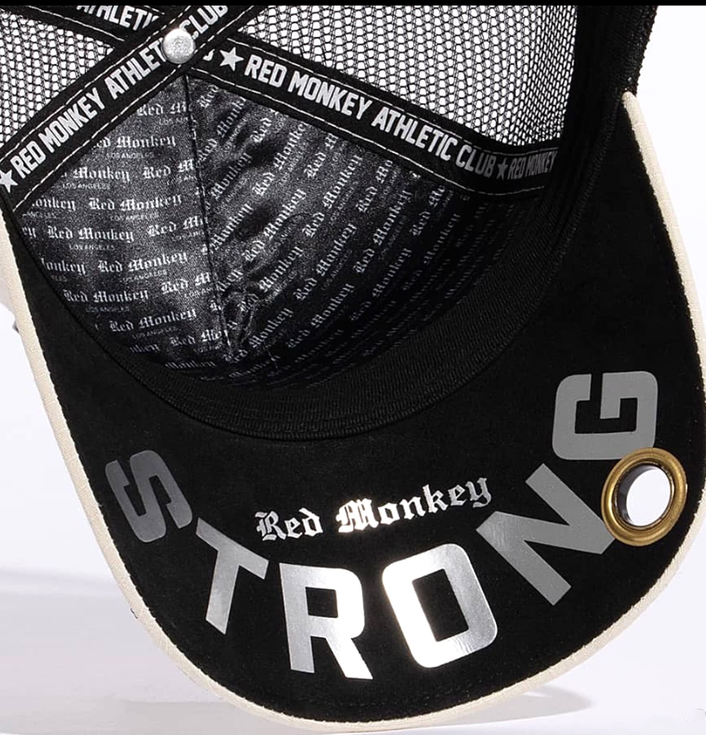 Red Monkey Designs Athletic Club Sand RM1379 New Limited Edition Fashion Trucker Hat Cap