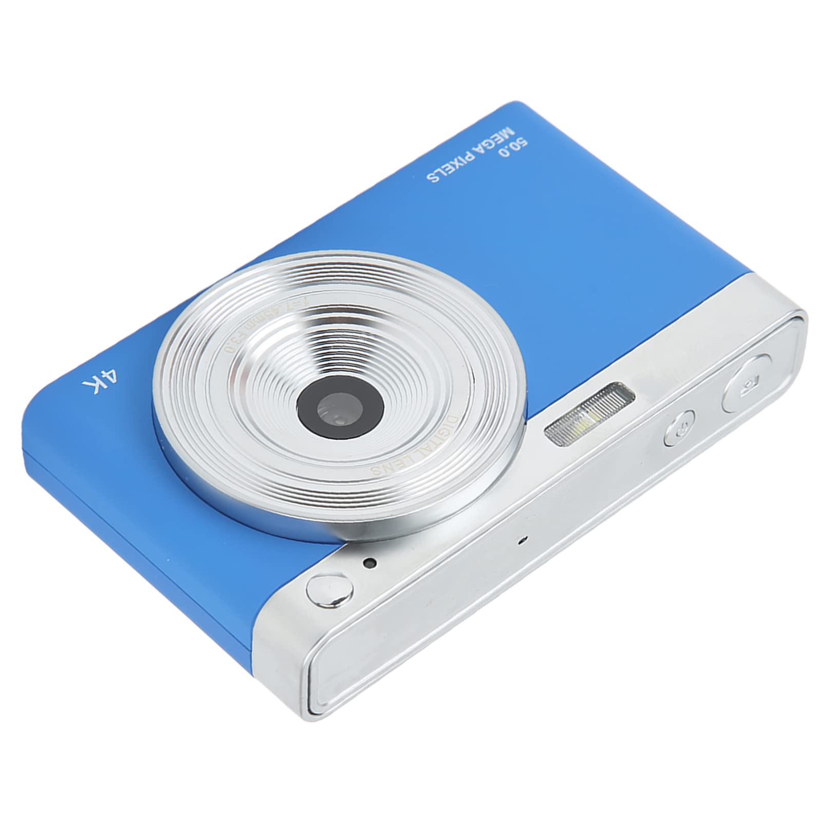 Mini Digital Camera, Digital Camera LED Fill Light for Video Recording (Blue)
