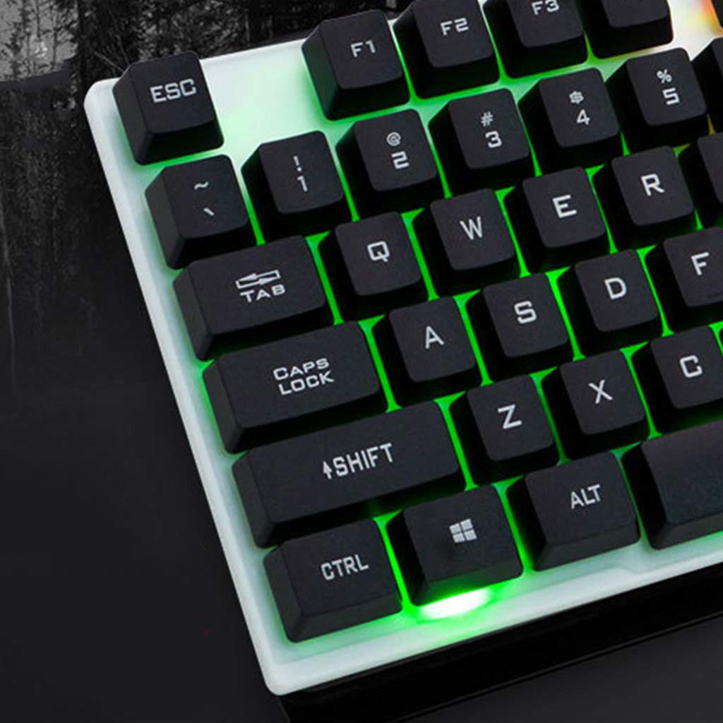 unband User Gaming Keyboard with LED Lighting Mechanical Keyboard for Computer Laptop Gaming DeviceAccessories