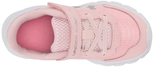 Under Armour Girls' Infant Assert 9 Alternate Closure, (602) Prime Pink/Flamingo/Metallic Silver, 8K, US