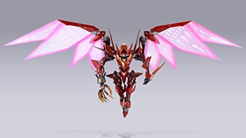 TAMASHII NATIONS - Code Geass: Lelouch of The Rebellion - R2 Seiten - Guren Type-08 Elements, Bandai Spirits Metal Build Dragon Scale Collectible