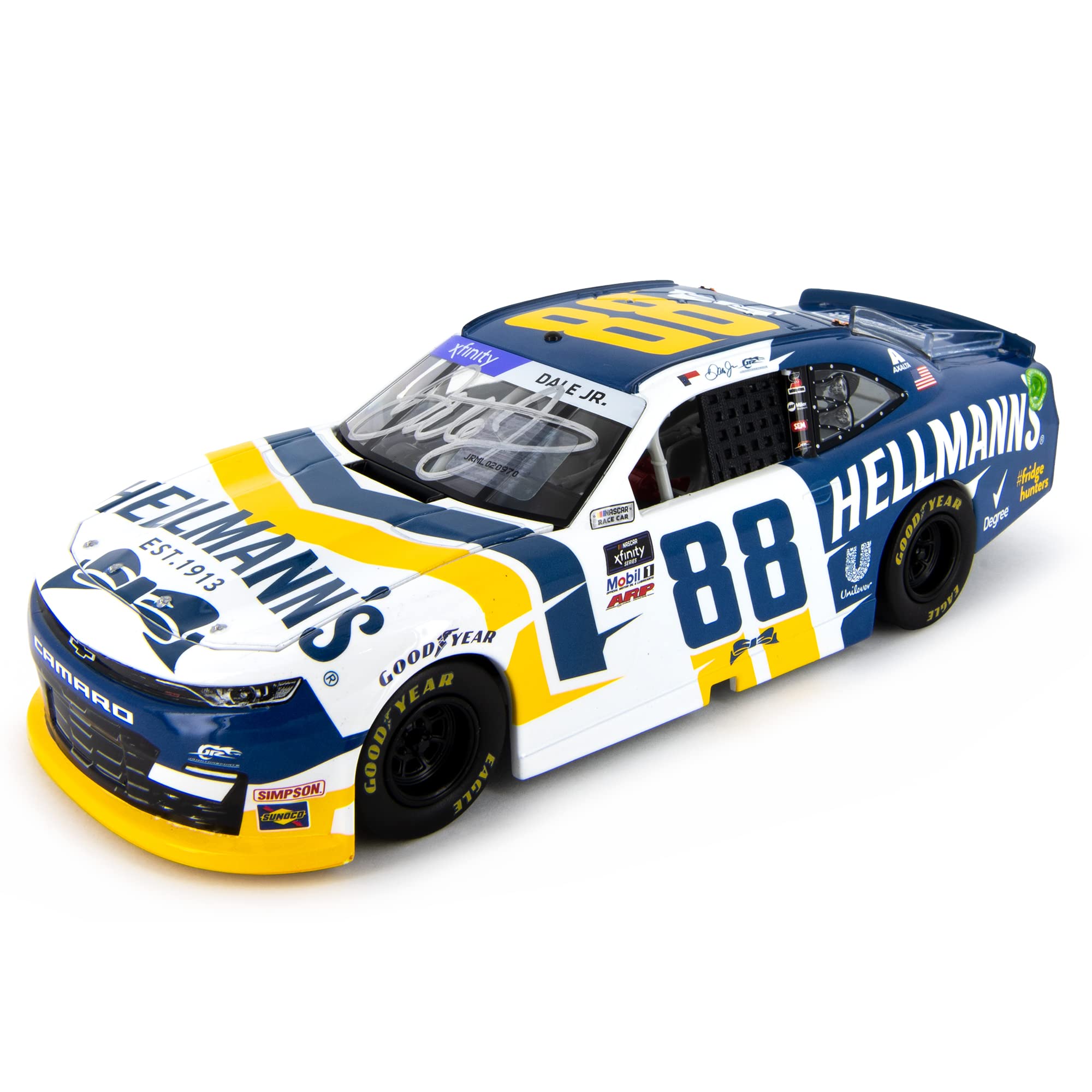 Lionel Racing Dale Earnhardt Jr Autographed 2022 Hellmans Diecast Car 1:24 Scale