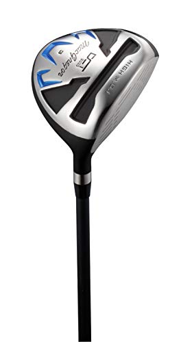 MacGregor Men's DCT3000 Set & Golf Bag Golf Club Package Set, Black/Royal, 5-SW, Putter