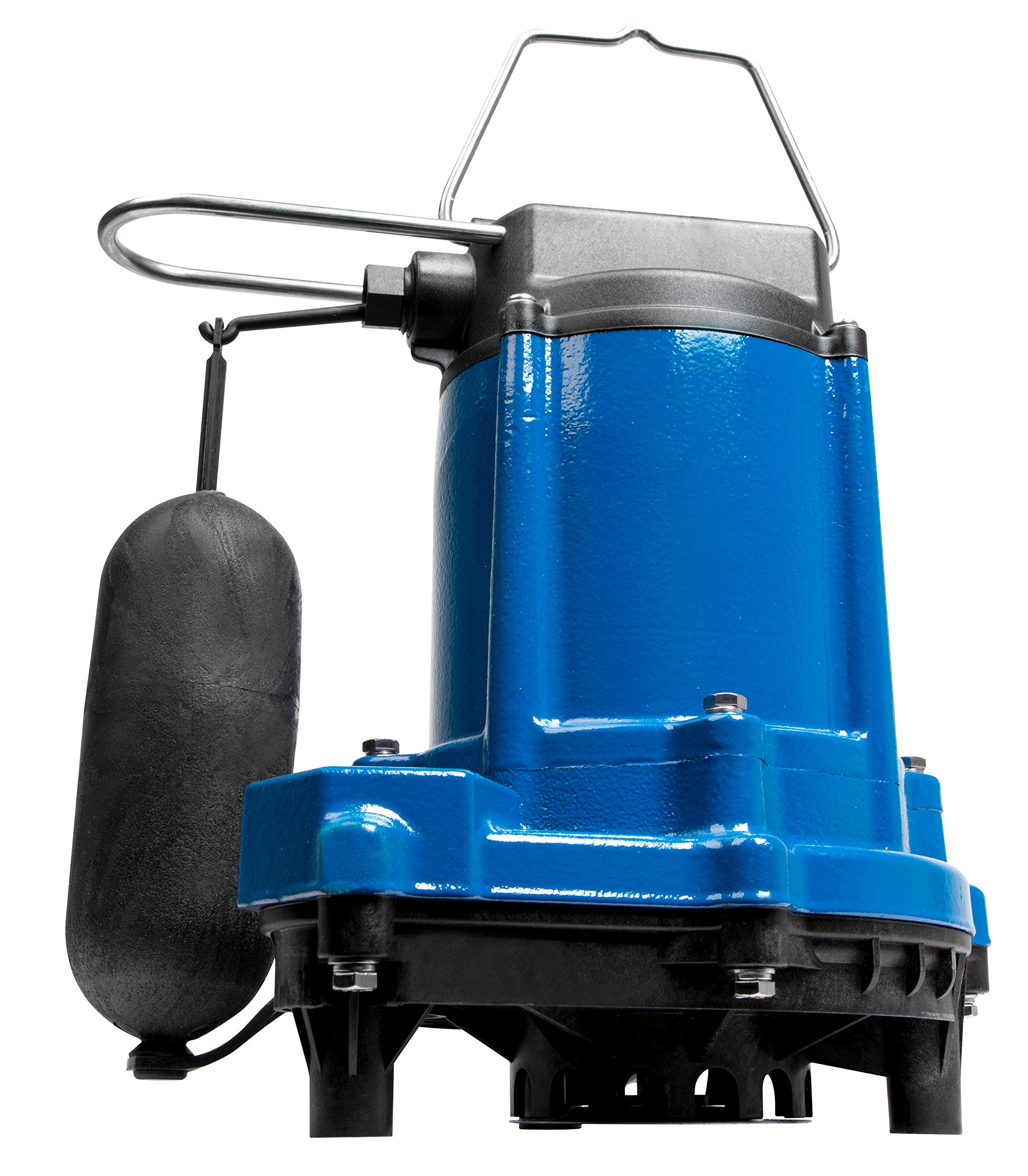 Little Giant LG-SC75SA 115 Volt, 3/4 HP, 5200 GPH Cast Iron Sump Pump with Snap Action Switch, Blue, 14942678